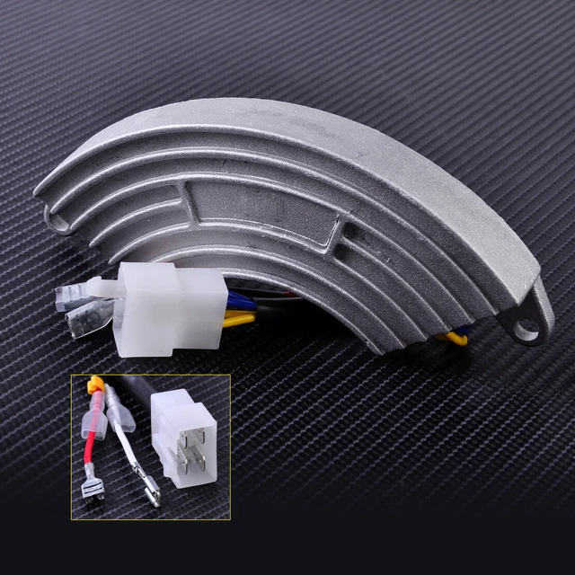 4 PIN GREY metal AVR 5KW regulator power generator voltage regulator ...