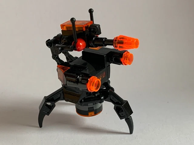 ORIGINAL LEGO STAR WARS parts - 1 constant fire DROIDEKA my design ...