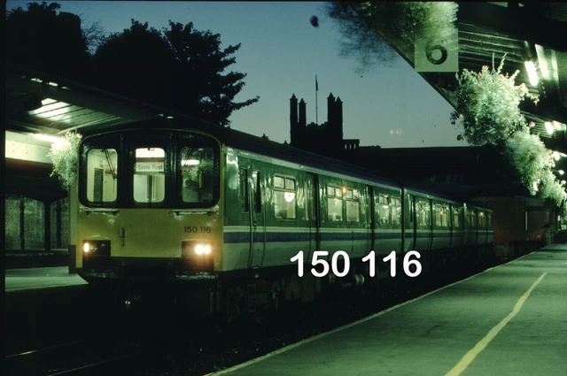CLASS 150 (150116) DMU 35mm Kodak slide 9/91 @ Shrewsbury (ref T01a) £1.75 - PicClick UK