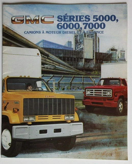 1983 GMC TRUCKS Series 5000 6000 7000 Dealer Brochure Catalog - French - Canada $20.00 - PicClick CA