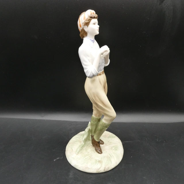 COALPORT PORCELAIN ~ Land Girl Stella ~ LTD Edition low number 156 ref ...