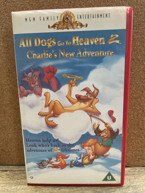 ALL DOGS GO To Heaven 2 VHS Video (1997) MGM Family Entertainment VHS ...