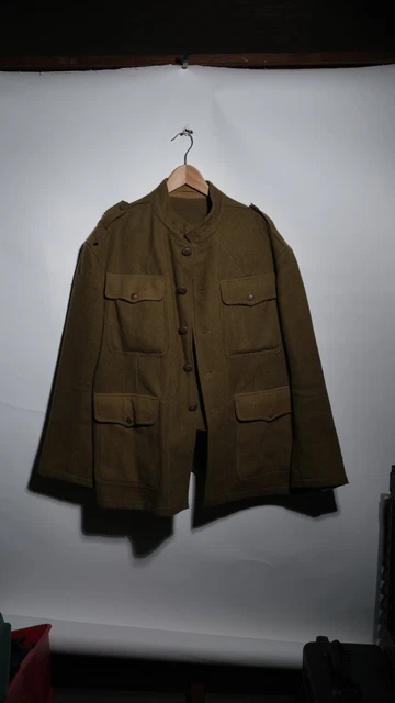 WWI U.S. ARMY M1917 Field Uniform Wool Tunic & Pants Set £318.04 ...