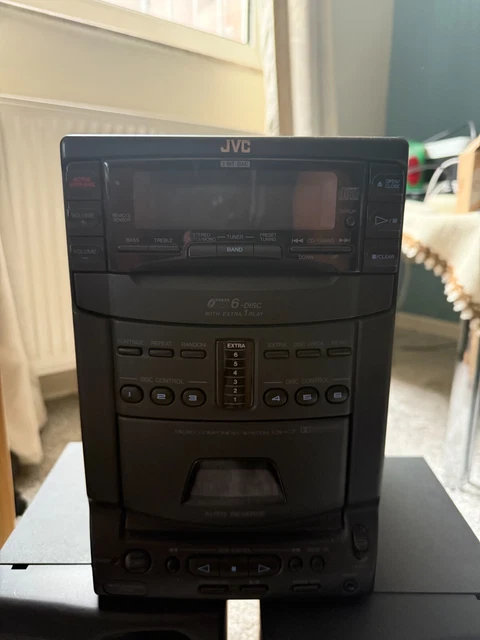 JVC UX-C7 MIKROKOMPONENTENSYSTEM - 6 CD Multidisc - Kassettenspieler ...