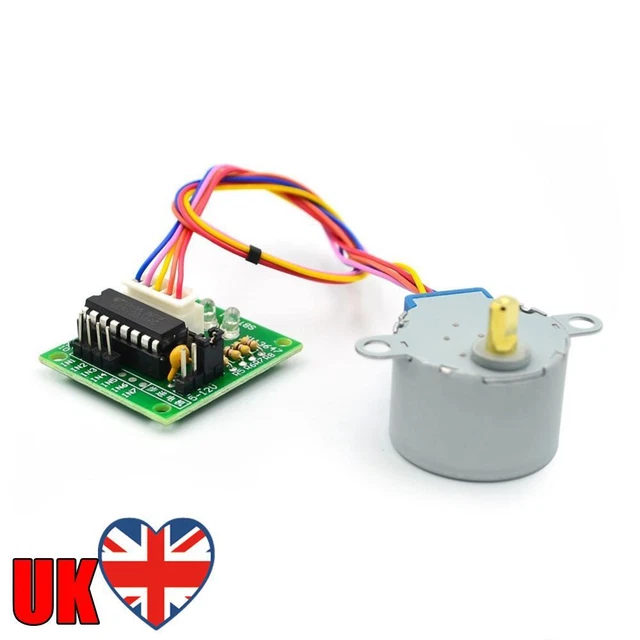 5V 28BYJ-48 STEPPER Motor+ULN2003 Driver Board (28YBJ 48 And ULN2003 ...