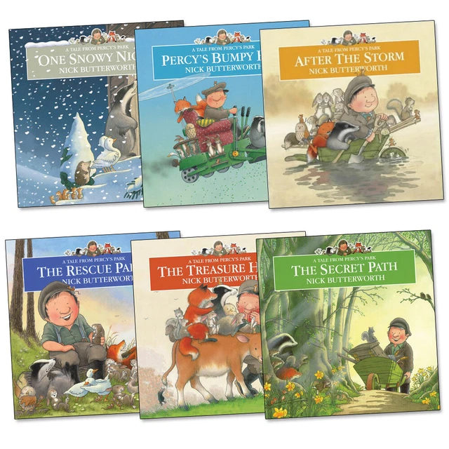 PERCY THE PARK Keeper 6 Book Collection Set (RRP £41.94) Tales from ...