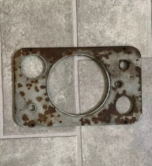 VINTAGE DASHBOARD PANEL Classic Car Thames Ford Austin Morris BMC J4 ...