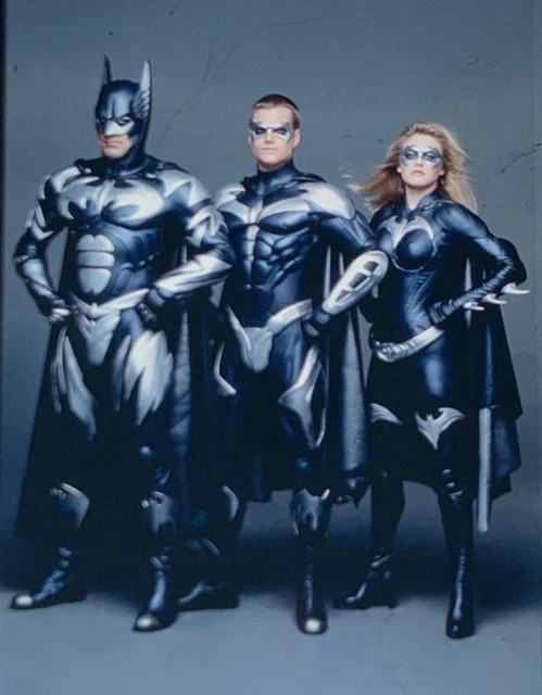 BATMAN & ROBIN George Clooney Uma Thurman Chris O’Donnell 1997 35mm ...
