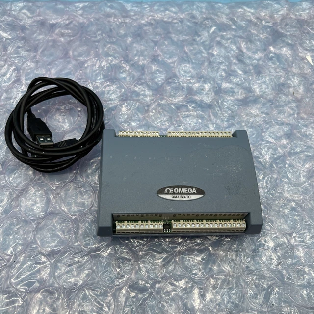 OMEGA OM-USB-TC, 8-CHANNEL Thermocouple/Voltage Input USB Data Acquisition Modul £211.05 ...