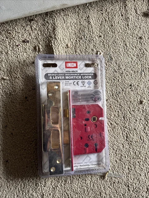 UNION ASSA ABLOY 5 Lever BS Mortice Sash Lock BS3621:2007 £26.72 ...