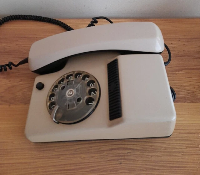 GERMAN 1980'S Rotary Telephone Landline NT Vintage £29.95 - PicClick UK