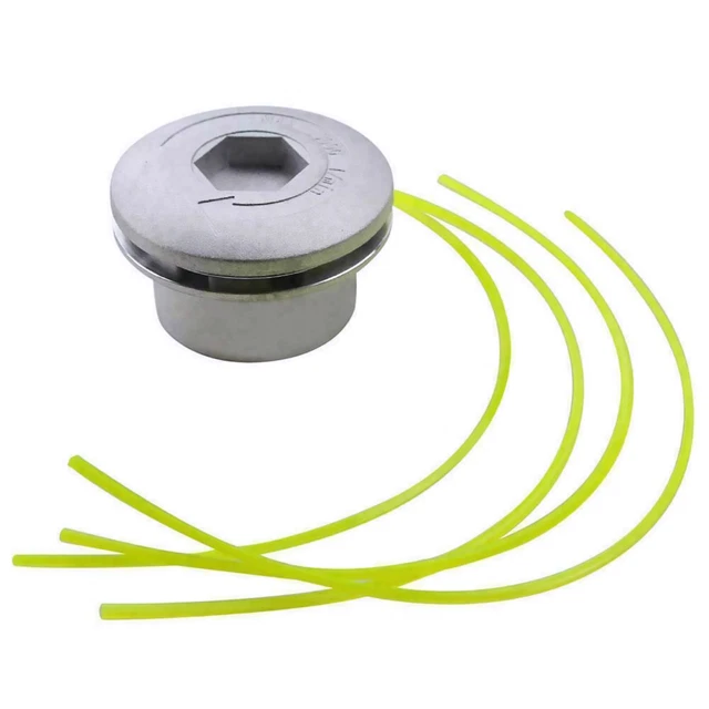 TRIMMER HEAD WITH Line Grass Cutter String Speed Feed Bump Lawn Yard ...