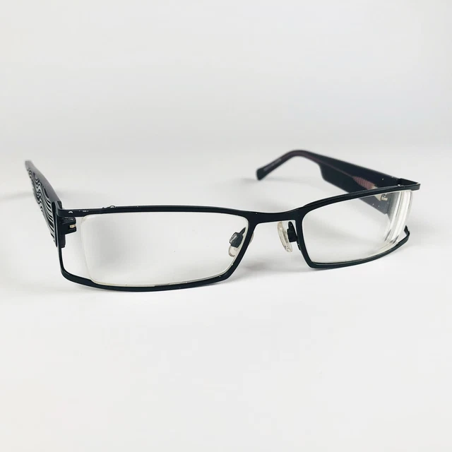 SPECSAVERS EYEGLASSES BLACK RECTANGLE glasses frame MOD: UNISEX 309 ...