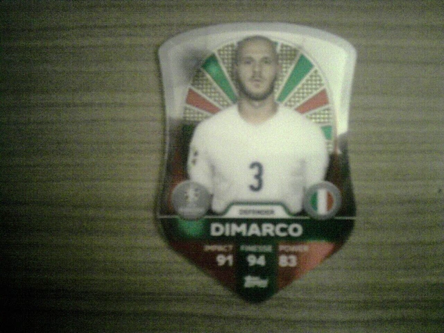 TOPPS MATCH ATTAX EURO 2024 CHROME PRO ELITE SHIELD FEDERICO DIMARCO SC4 Card EUR 5,90 - PicClick DE