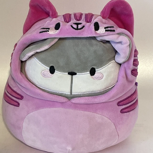 SQUISHMALLOW EXCLUSIVE FIDALNA Mouse Cat Costume Slumber Party Plush ...