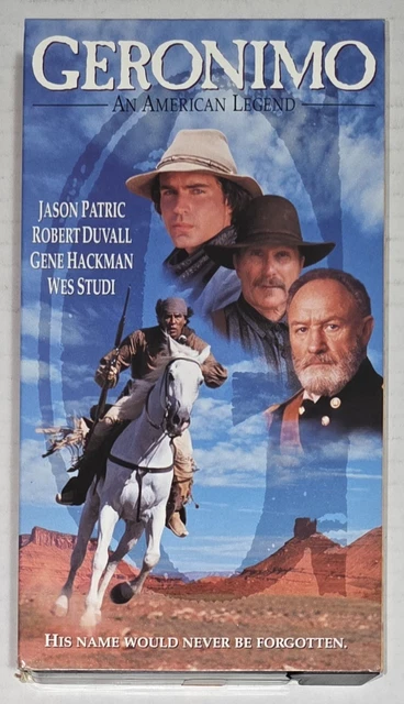 GERONIMO: AN AMERICAN Legend VHS Tape 1993 Vintage Western/War Movie $10.00 - PicClick CA