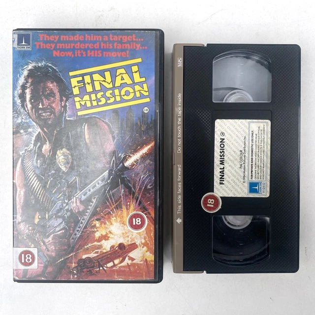 FINAL MISSION (SMALL Box Ex-Rental THORN EMI VHS Video) RICHARD YOUNG ...