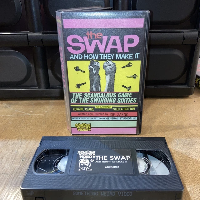 The Swap Vhs Tape Something Weird Video 1966 Bandw Cult Oop Rare £26 84