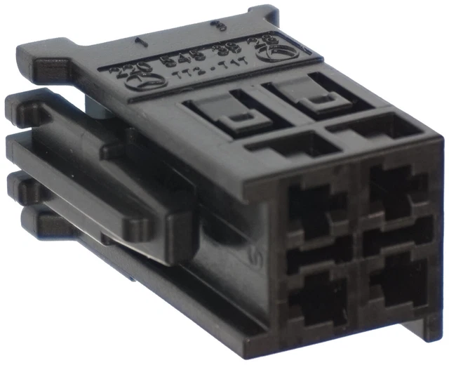 MERCEDES WIRING CONNECTOR Plug Terminal Housing 6 Pole A0015409181 New ...