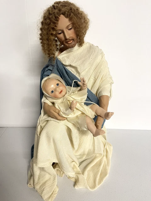 ASHTON DRAKE JESUS Dolls Let The Little Children Come to Me -Titus ...