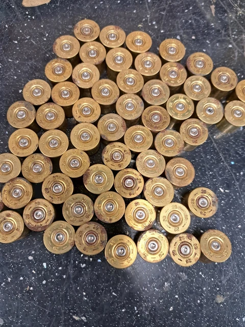 30 X 28 GA Shotgun Cartridge End Cap For Hobby Crafting Project £14.23 ...