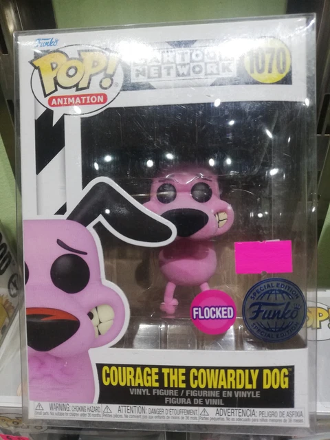 FUNKO POP CARTOON Network Courage the Cowardly Dog Flocked 1070 EUR 48 ...