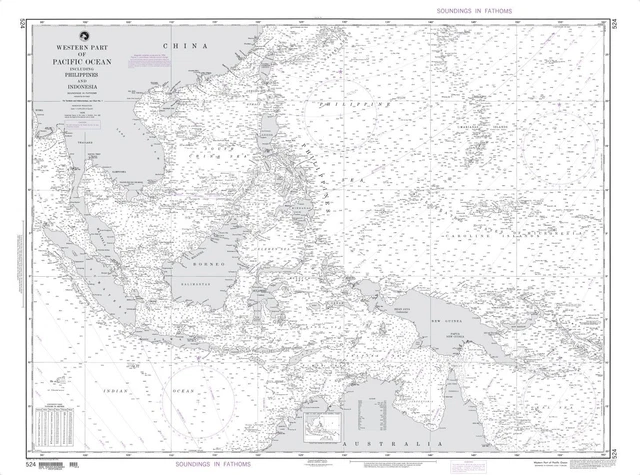 WESTERN PART OF Pacific Ocean including Philippines & Indonesia | NGA ...