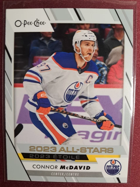 CARTA CONNOR MCDAVID ALL-STARS 2023-24 O-Pee-Chee #501 Edmonton Oilers ...