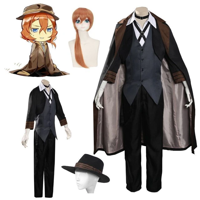BUNGOU BUNGO STRAY Dogs Chuya Chuuya Nakahara Full Outfit Cosplay ...