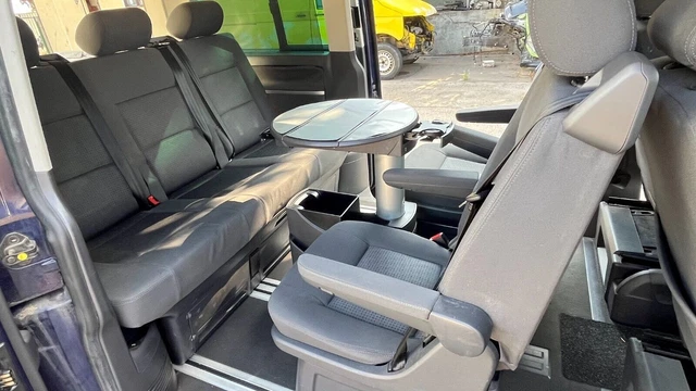 VW TRANSPORTER T5 MULTIVAN intérieur banquette siège pivotant plaque de ...