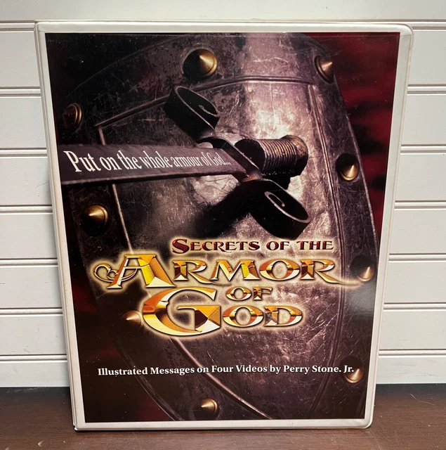 VTG PERRY STONE Jr Secrets Of The Armor Of God Box Set of 4 VHS £45.08 - PicClick UK