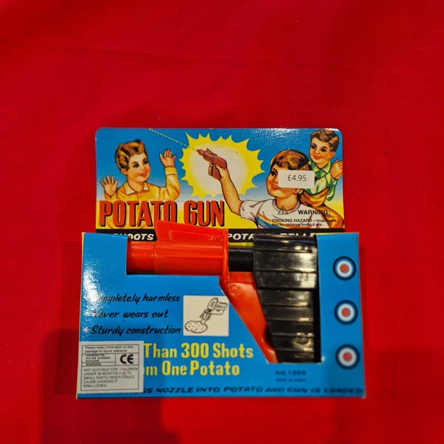 SUPER RETRO SPUD Gun Potato Gun Fun For Outdoor and Indoor £4.95 ...
