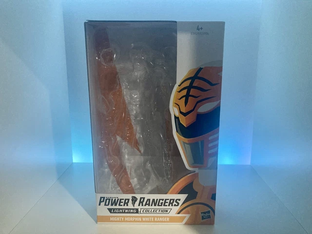 *BOX ONLY* MIGHTY Morphin Power Rangers - White Ranger | Lightning ...