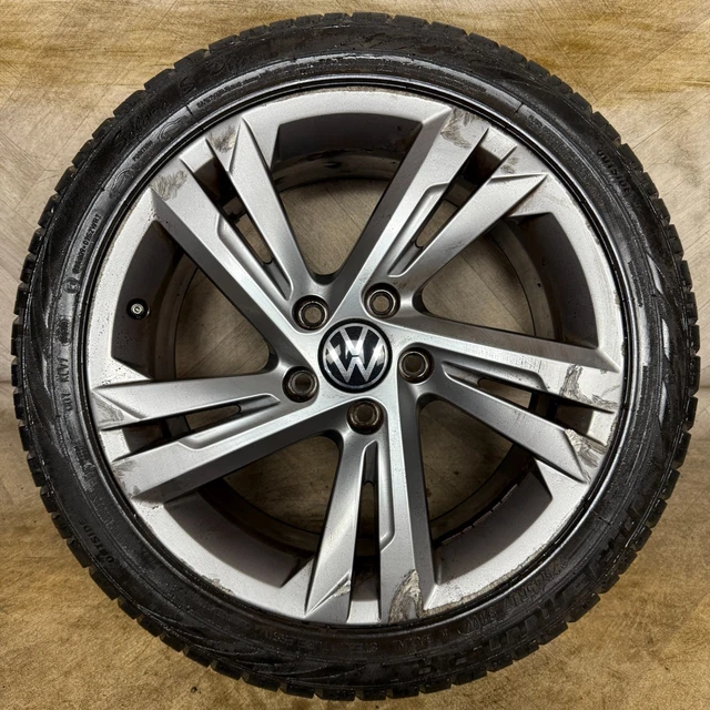 1X 17'' GENUINE Vw Golf R Line Valencia Gtd Gti Mk8 Alloy Wheel Tyre ...