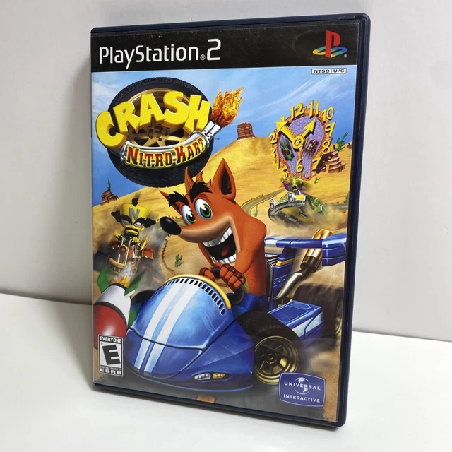 CRASH NITRO KART (Sony PlayStation 2, 2003) PS2 CIB Black Label ...