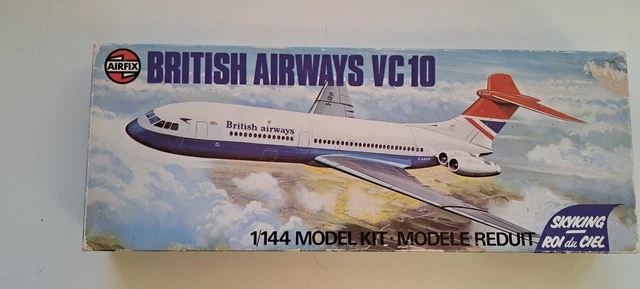 VICKERS VC10 - British Airways - 1/144 Plastic Model Kit by Airfix £45.00 - PicClick UK