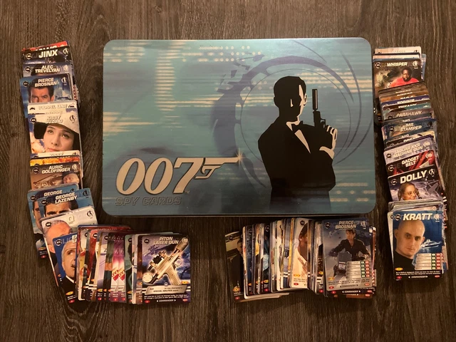 JAMES BOND 007 Commander Spy Cards Tin & Job Lot Of Cards £14.99 ...