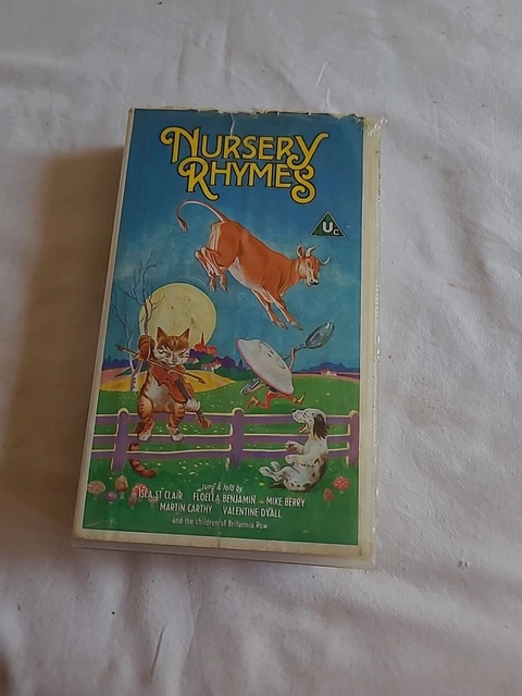 NURSERY RHYMES VHS Video Longman 1982 U £4.99 - PicClick UK