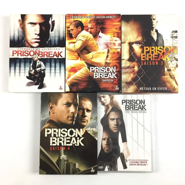 PRISON BREAK L'INTÉGRALE Série / Saison 1 à 4 + The Final Break ...