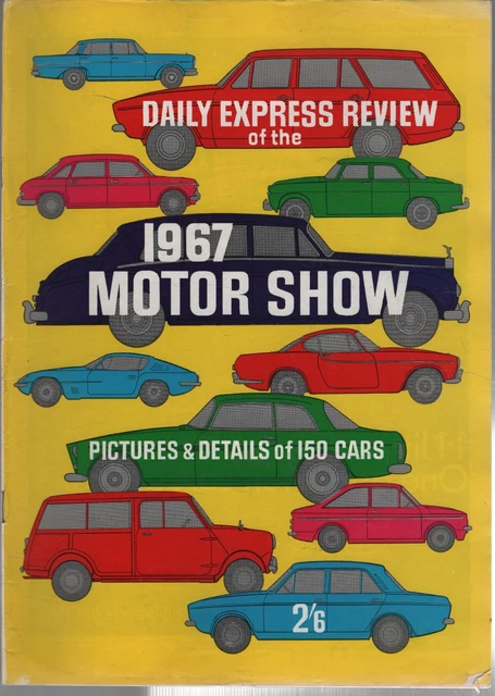 DAILY EXPRESS REVIEW of the 1967 Motor Show Magazine £14.75 - PicClick UK
