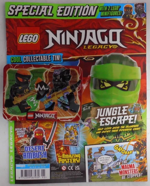 LEGO SPECIAL EDITION magazine Ninjago #33 2024 + Cole vs Lord Ras ...