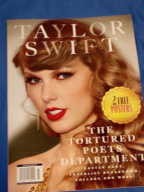 2024 TAYLOR SWIFT TORTURED POETS DEPARTMENT Special Edition Magazine ...