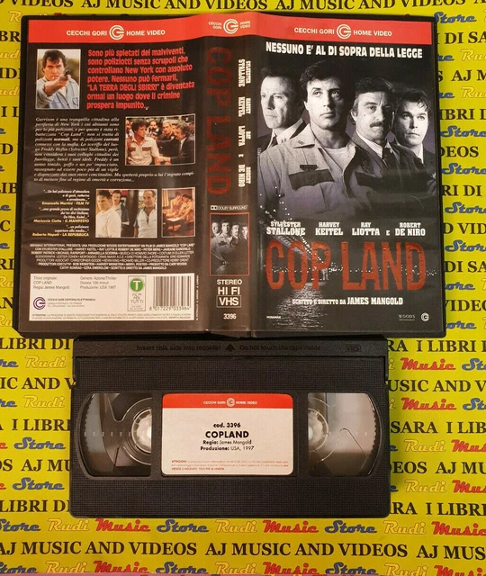 VHS FILM COP LAND 1997 Sylvester Stallone Robert De Niro CECCHI GORI ...