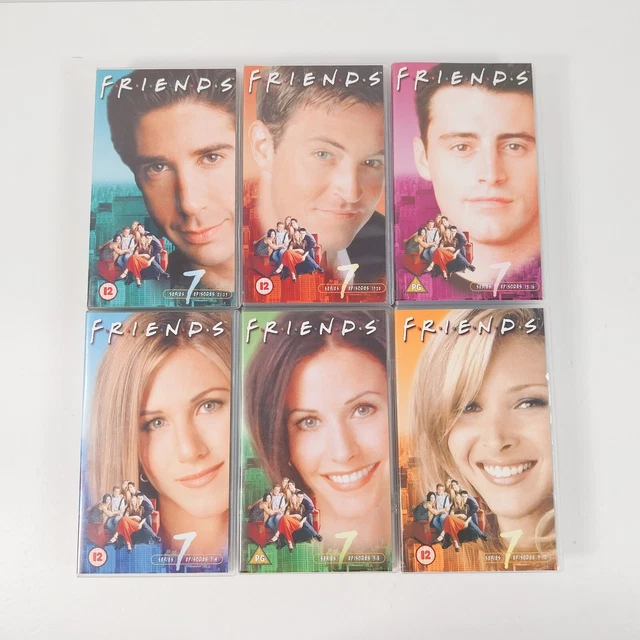 FRIENDS SERIES 7 Complete Episodes 1-23 VHS Tapes Bundle Job Lot £1.99 ...