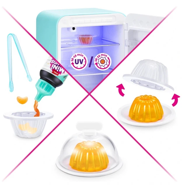 MINI BRANDS ZURU Mini Minis FILL THE FRIDGE Playset Series 1 - Brand ...