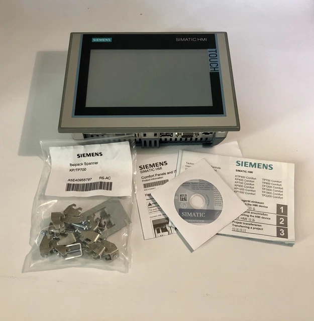 SIMATIC HMI TP700 Comfort Panel 6AV2124-0GC01-0AX0 EUR 389,00 - PicClick FR
