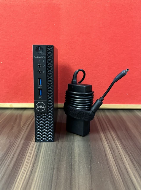 DELL OPTIPLEX 3070 piccolo Intel Core i5 9500T 9a generazione 8 GB DDR4 256 GB unità di memoria ...