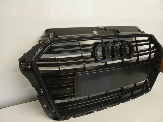 AUDI A3 8V S Line Black Front Grill Genuine New 8V3853651AA EUR 284,73 ...
