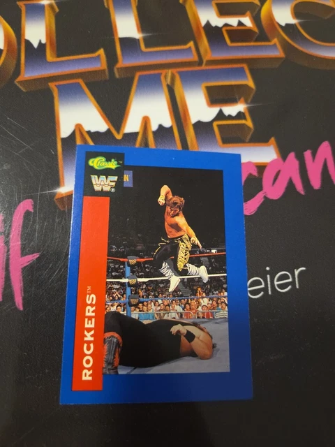 WWF WWE CLASSIC The Rockers Shawn Michaels Marty J. 1991 Wrestling ...