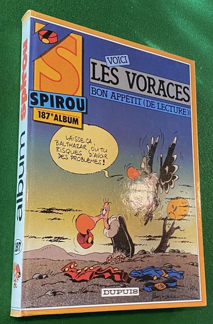 RELIURE RECUEIL ALBUM du journal SPIROU N° 187 - 1987 - Très Bel Etat EUR 15,00 - PicClick FR